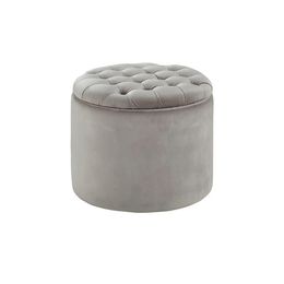 Collection by citamaass Hocker mit Stauraum grau Ma&szlig;e (cm): H: 45 &Oslash;: 55.0 &raquo; M&ouml;bel Kraft
