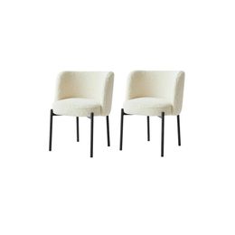 M&ouml;bel Kraft Stuhl 2er-Set wei&szlig; Ma&szlig;e (cm): B: 50 H: 76 &raquo; M&ouml;bel Kraft