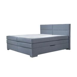 M&ouml;bel Kraft Boxspringbett Manon grau Ma&szlig;e (cm): B: 186 H: 113 &raquo; M&ouml;bel Kraft