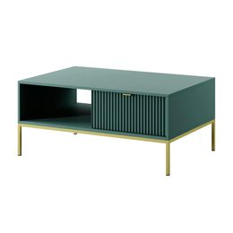 Selsey Couchtisch mit Schublade gr&uuml;n Ma&szlig;e (cm): B: 68 H: 46 &raquo; M&ouml;bel Kraft