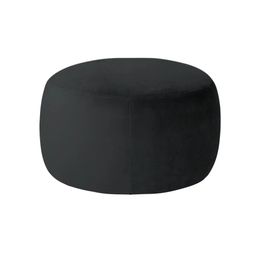 M&ouml;bel Kraft Samt Hocker Amadi schwarz Ma&szlig;e (cm): B: 60 H: 40 &raquo; M&ouml;bel Kraft