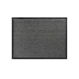 M&ouml;bel Kraft Lines Fussmatte grau Synthetische Fasern Ma&szlig;e (cm): B: 80 &raquo; M&ouml;bel Kraft