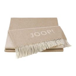 JOOP! Plaid Fine Doubleface beige Wollmix Ma&szlig;e (cm): B: 130 H: 1 &raquo; M&ouml;bel Kraft