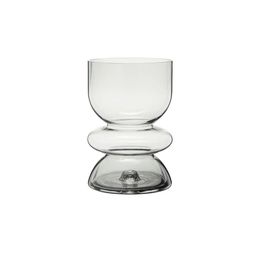 HOME STORY Vase grau Glas Ma&szlig;e (cm): B: 16 H: 24 &raquo; M&ouml;bel Kraft