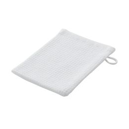 CS Schmal como Waschhandschuh Waffle wei&szlig; Ma&szlig;e (cm): B: 16 &raquo; M&ouml;bel Kraft