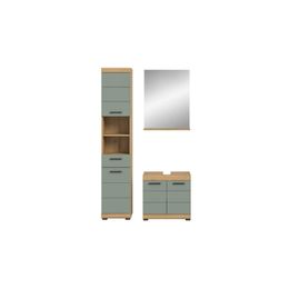 M&ouml;bel Kraft Badkombination gr&uuml;n Ma&szlig;e (cm): B: 112 H: 191 &raquo; M&ouml;bel Kraft