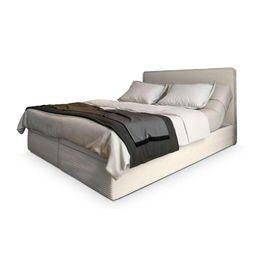 MASSENO Boxbett mit Bettkasten creme Ma&szlig;e (cm): B: 140 H: 98 &raquo; M&ouml;bel Kraft