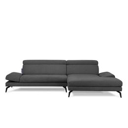 KONSIMO Ecksofa Renar grau Ma&szlig;e (cm): B: 285 H: 95 &raquo; M&ouml;bel Kraft