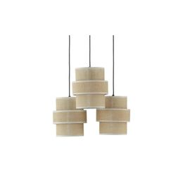 M&ouml;bel Kraft Pendelleuchte beige Ma&szlig;e (cm): H: 145 &Oslash;: 45.0 &raquo; M&ouml;bel Kraft