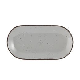 Peill & Putzler Peill+Putzler Servierplatte 25 x 13 cm Siena grau Steinzeug/Steingut Ma&szlig;e (cm): B: 13 &raquo; M&ouml;bel Kraft