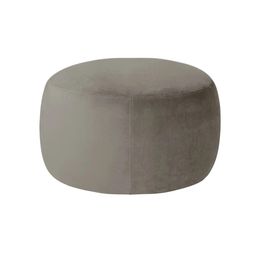 M&ouml;bel Kraft Samt Hocker Amadi grau Ma&szlig;e (cm): B: 60 H: 40 &raquo; M&ouml;bel Kraft