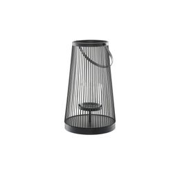 M&ouml;bel Kraft Laterne schwarz Metall,Glas Ma&szlig;e (cm): H: 34 &Oslash;: 20.0 &raquo; M&ouml;bel Kraft