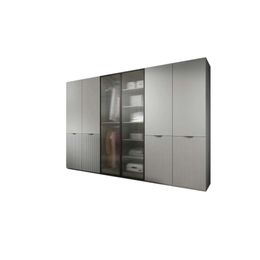 M&ouml;bel Kraft Dreht&uuml;renschrank 6 t&uuml;rig grau Ma&szlig;e (cm): B: 303 H: 200 &raquo; M&ouml;bel Kraft