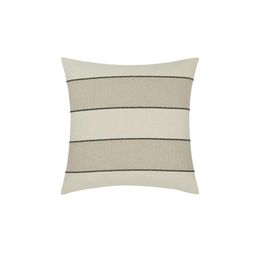 Gray & Jones Kissen Blockstreifen beige Ma&szlig;e (cm): B: 45 &raquo; M&ouml;bel Kraft