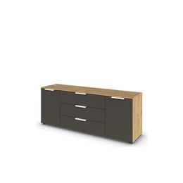 M&ouml;bel Kraft Sideboard Flipp holzfarben Ma&szlig;e (cm): B: 160 H: 61 &raquo; M&ouml;bel Kraft