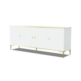 M&ouml;bel Kraft Sideboard wei&szlig; Ma&szlig;e (cm): B: 182 H: 73 &raquo; M&ouml;bel Kraft