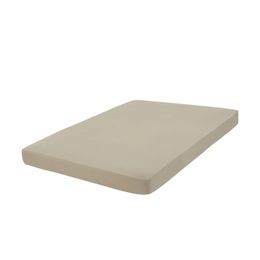 Como Green Bio-Mako-Jersey Spannbettuch braun Ma&szlig;e (cm): B: 180 &raquo; M&ouml;bel Kraft