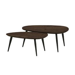 Primo Couchtisch 2er Set XL Dortmund holzfarben Ma&szlig;e (cm): B: 75 H: 45 &raquo; M&ouml;bel Kraft