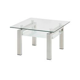 M&ouml;bel Kraft Couchtisch transparent/klar Ma&szlig;e (cm): B: 70 H: 44 &raquo; M&ouml;bel Kraft