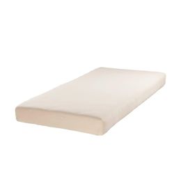 CS Schmal como Feinjersey-Spannbettlaken 2010 beige Ma&szlig;e (cm): B: 120 &raquo; M&ouml;bel Kraft