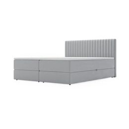 GrainGold Boxbett mit Stauraum grau Ma&szlig;e (cm): B: 205 H: 105 &raquo; M&ouml;bel Kraft