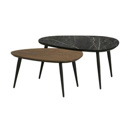 Primo Couchtisch 2er Set Dortmund holzfarben Ma&szlig;e (cm): B: 60 H: 45 &raquo; M&ouml;bel Kraft