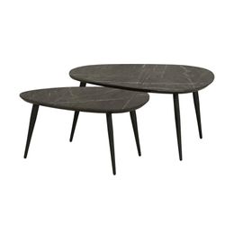 Primo Couchtisch 2er Set Dortmund grau Ma&szlig;e (cm): B: 60 H: 45 &raquo; M&ouml;bel Kraft