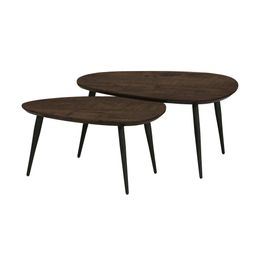 Primo Couchtisch 2er Set Dortmund holzfarben Ma&szlig;e (cm): B: 60 H: 45 &raquo; M&ouml;bel Kraft