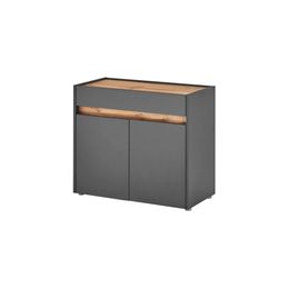 M&ouml;bel Kraft Sideboard grau Ma&szlig;e (cm): B: 80 H: 70 &raquo; M&ouml;bel Kraft