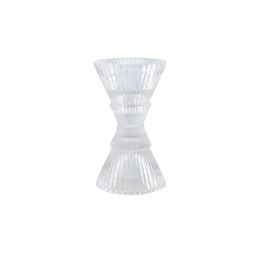 M&ouml;bel Kraft Kerzenhalter transparent/klar Glas Ma&szlig;e (cm): H: 12 &Oslash;: 6.8 &raquo; M&ouml;bel Kraft