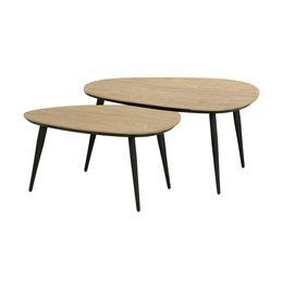 Primo Couchtisch 2er Set Dortmund holzfarben Ma&szlig;e (cm): B: 60 H: 45 &raquo; M&ouml;bel Kraft