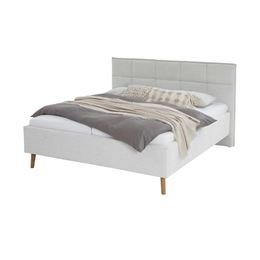 M&ouml;bel Kraft Polsterbettgestell - beige - Materialmix - 202 cm - 120 cm - M&ouml;bel Kraft