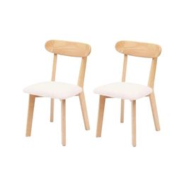 M&ouml;bel Kraft Stuhl 2er-Set wei&szlig; Ma&szlig;e (cm): B: 41 H: 79 &raquo; M&ouml;bel Kraft