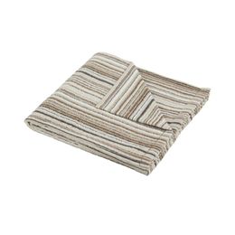 CS Schmal como Duschtuch Jacquard Streifen braun Ma&szlig;e (cm): B: 70 &raquo; M&ouml;bel Kraft