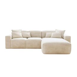 GrainGold Ecksofa Leni beige Ma&szlig;e (cm): B: 265 H: 74 &raquo; M&ouml;bel Kraft