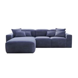 GrainGold Ecksofa Leni blau Ma&szlig;e (cm): B: 265 H: 74 &raquo; M&ouml;bel Kraft