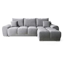 M&ouml;bel Kraft Ecksofa mit Schlaffunktion Nubes grau Ma&szlig;e (cm): B: 290 H: 85 &raquo; M&ouml;bel Kraft
