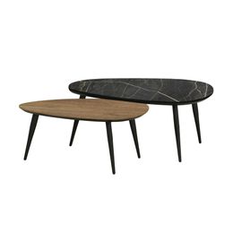 Primo Couchtisch 2er Set XL Dortmund holzfarben Ma&szlig;e (cm): B: 75 H: 45 &raquo; M&ouml;bel Kraft