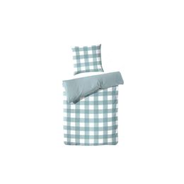 M&ouml;bel Kraft Perkal Bettw&auml;sche-Set gr&uuml;n Ma&szlig;e (cm): B: 240 H: 1 &raquo; M&ouml;bel Kraft