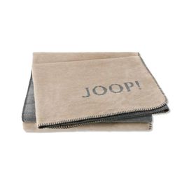 JOOP! Wohndecke Melange Doubleface grau Baumwollmischgewebe Ma&szlig;e (cm): B: 150 H: 1 &raquo; M&ouml;bel Kraft
