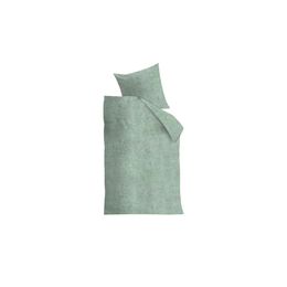 Beddinghouse Flanell Bettw&auml;sche Frost gr&uuml;n Ma&szlig;e (cm): B: 155 &raquo; M&ouml;bel Kraft