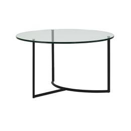 M&ouml;bel Kraft Couchtisch transparent/klar Ma&szlig;e (cm): H: 41 &Oslash;: 70.0 &raquo; M&ouml;bel Kraft