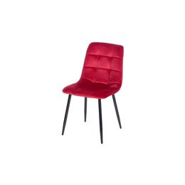 M&ouml;bel Kraft Esszimmerstuhl rot Ma&szlig;e (cm): B: 45 H: 84 &raquo; M&ouml;bel Kraft