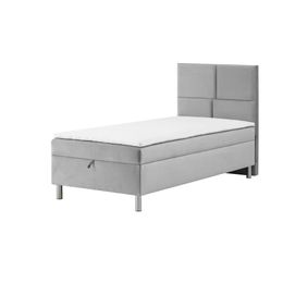 M&ouml;bel Kraft Boxbett mit Bettkasten grau Ma&szlig;e (cm): B: 100 H: 110 &raquo; M&ouml;bel Kraft