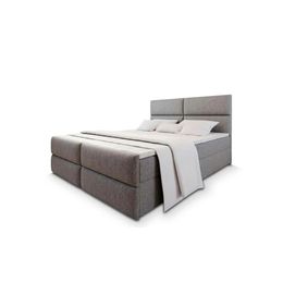 MASSENO Boxbett mit Bettkasten grau Ma&szlig;e (cm): B: 140 H: 98 &raquo; M&ouml;bel Kraft