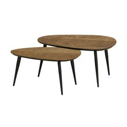 Primo Couchtisch 2er Set Dortmund holzfarben Ma&szlig;e (cm): B: 60 H: 45 &raquo; M&ouml;bel Kraft