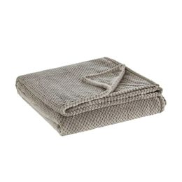 CS Schmal como Coralfleece Decke beige Synthetik Ma&szlig;e (cm): B: 220 &raquo; M&ouml;bel Kraft