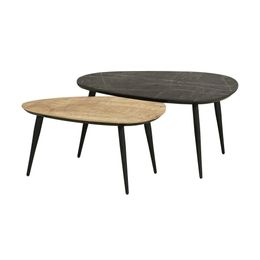 Primo Couchtisch 2er Set Dortmund holzfarben Ma&szlig;e (cm): B: 60 H: 45 &raquo; M&ouml;bel Kraft