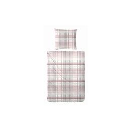 M&ouml;bel Kraft Flanell Bettw&auml;sche-Set rot Ma&szlig;e (cm): B: 155 H: 1 &raquo; M&ouml;bel Kraft