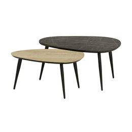 Primo Couchtisch 2er Set Dortmund holzfarben Ma&szlig;e (cm): B: 60 H: 45 &raquo; M&ouml;bel Kraft